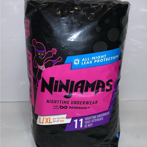 NINJAMAS | Accessories | Ninjamas Jumbo Pack Girls Lxl 1 Count | Poshmark